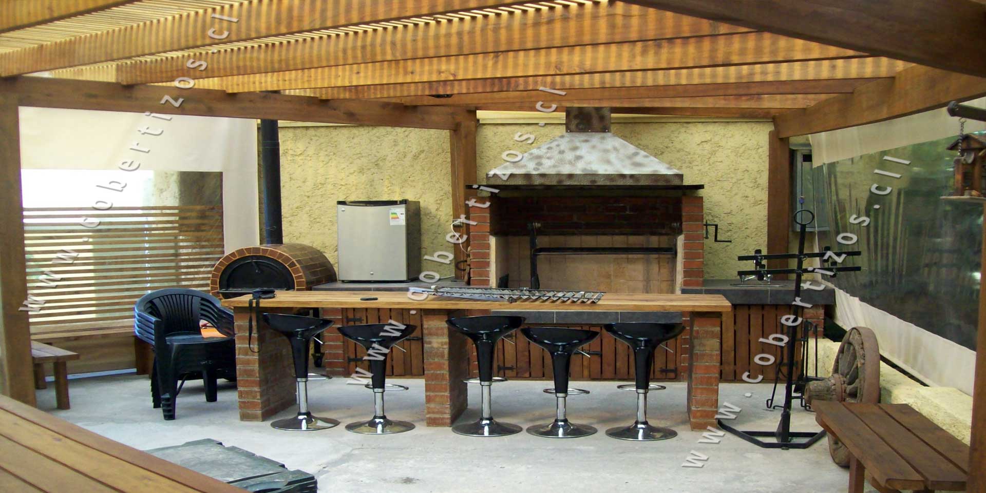 Quinchos, Construcción de Quinchos |Itamar